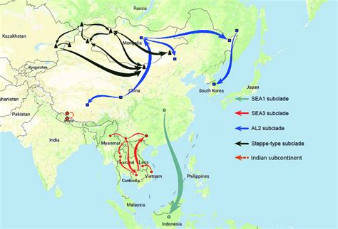 Spread Of Confucianism Map