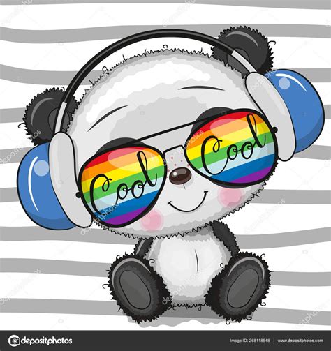 Tiernos Dibujos De Pandas Animados