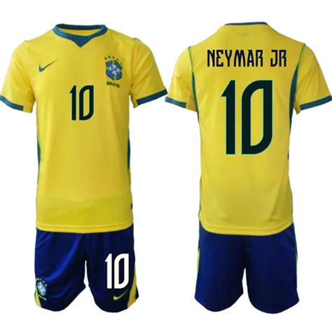 Mens Brazil 10 Neymar Jr Home Yellow 2026 Fifa World Cup Soccer