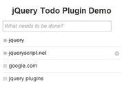JQuery Todo List Plugins JQuery Script