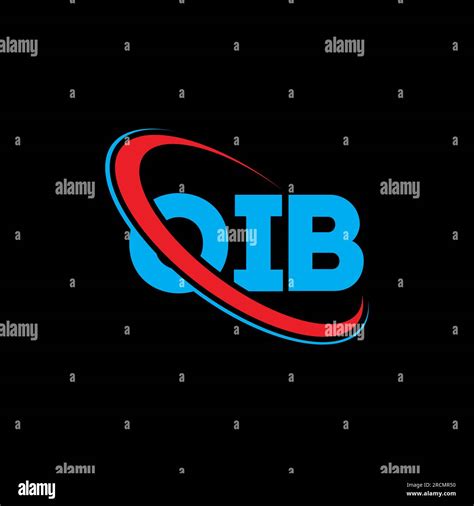 Oib Logo Oib Letter Oib Letter Logo Design Initials Oib Logo Linked
