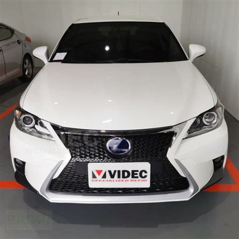 威德汽車 凌志 Lexus Ct200h F Sport 版 前保 保桿 舊款改新款 總成 配件 前保總成 蝦皮購物