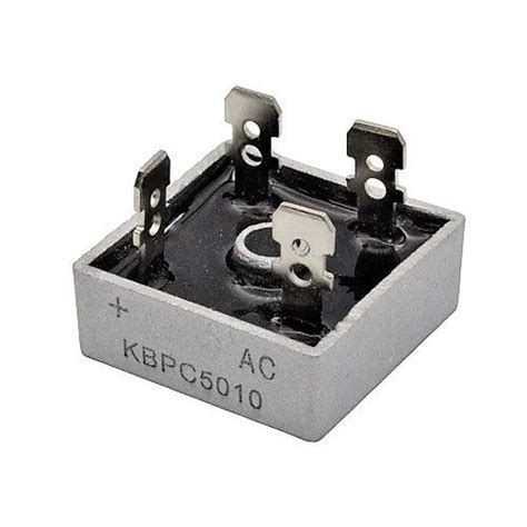 Диодный мост KBPC5010 1 шт. 50А 1000В однофазный двухполупериодный в ...