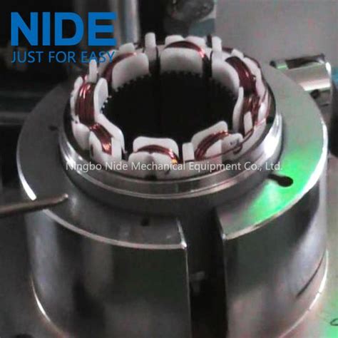China Automatic BLDC Motor Coil Winding Machine Stator Needle Winding Machine China BLDC