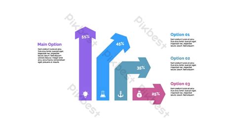 Purple Blue Relationship Chart PPT Element PowerPoint PPTX Template Free Download Pikbest