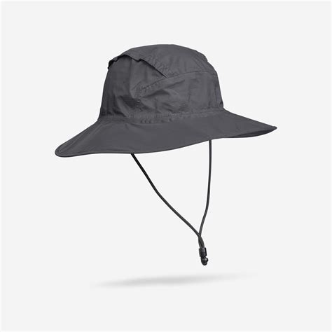 Trekking Waterproof Hat Mt900 Dark Grey