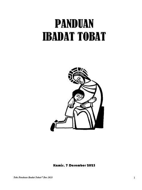 Panduan Ibadat Tobat Masa Adven 2023 Pdf