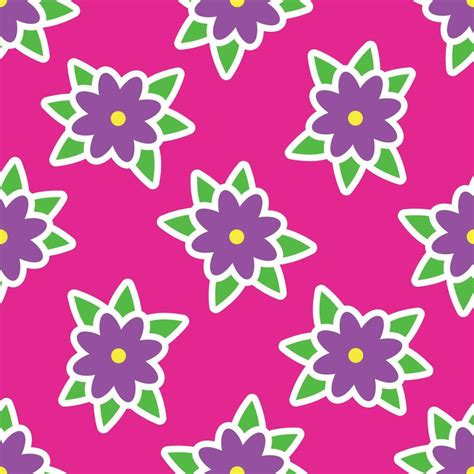 Y2k Floral Pattern Funny Funky Retro Flowers Background 27219447