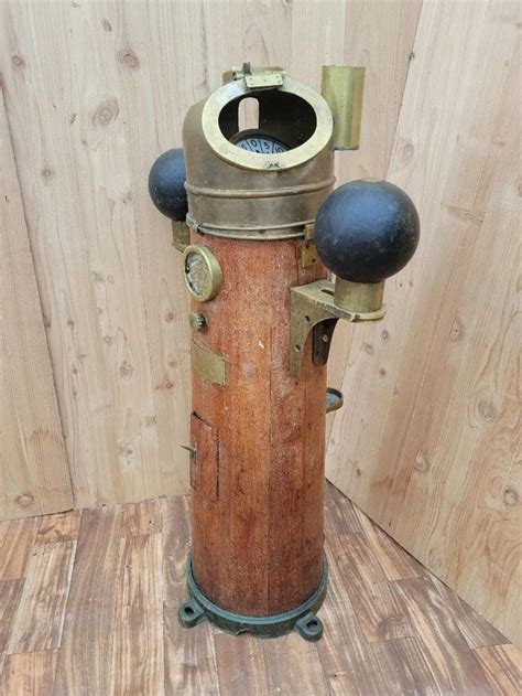 Antique Davies And Co Shopfitters Patt 196 Yacht Binnacle And Compass Etsy