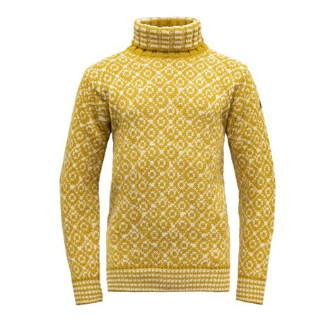 Devold Svalbard Sweater High Neck Pullover Hardloop