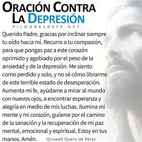 Oraciones poderosas para superar la depresión y encontrar paz interior oracionpara uno