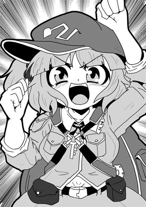 「河城にとりちゃん 」団ペーの漫画