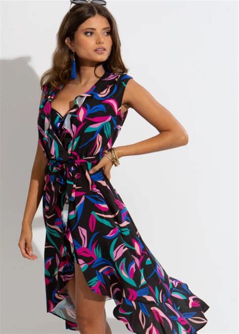 Pour Moi Midaxi Wrap Multiway Beach Dress Underwraps Lingerie