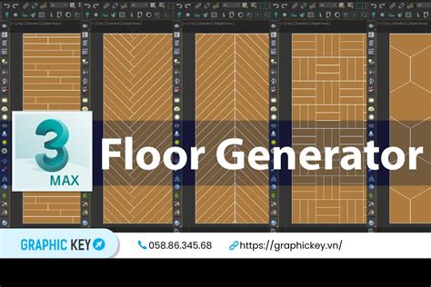 Floor Generator Là Gì Tải Plugin Tạo Sàn Gỗ Gạch Trong 3dsmax