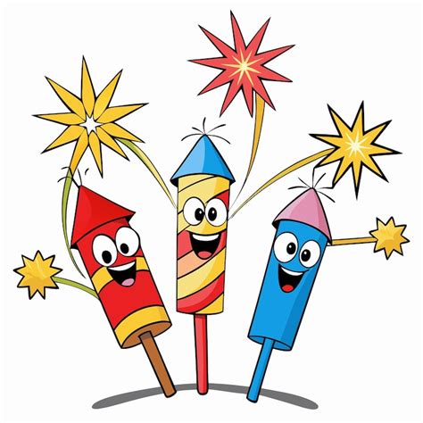 Firework Cartoon Afbeeldingen Gratis Downloaden Op Freepik
