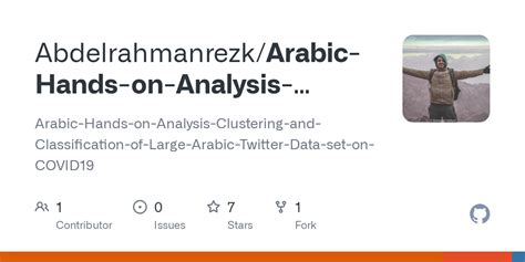 github abdelrahmanrezk arabic hands on analysis clustering and