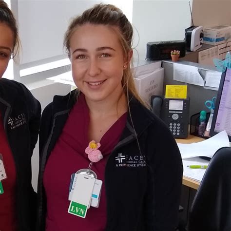 Krista Schultz Licensed Vocational Nurse Facey Medical Foundation