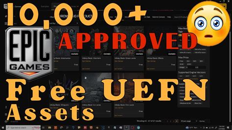 UEFN How To Get 10K FREE Epic Approved Game Ready Assets To Use In