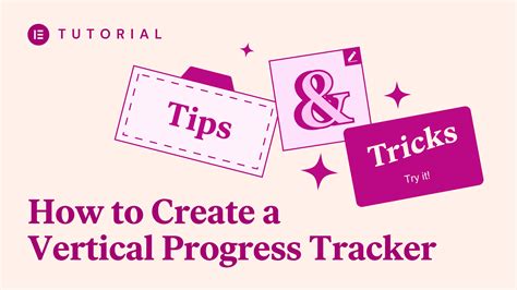 How To Create A Vertical Progress Tracker Academy