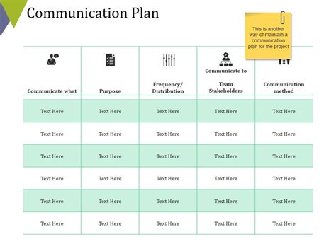 Communication Plan Ppt Powerpoint Presentation Icon File Formats