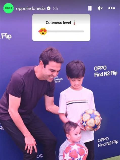 5 Momen Menggemaskan Kaka Ketemu Rafatar Dari Salim Hingga Cipung Pose Dengan Bola Nyaris