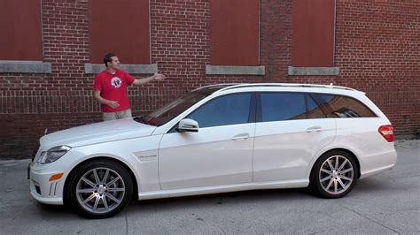 Mercedes Benz E63 Amg универсал это крутейший семейный автомобиль