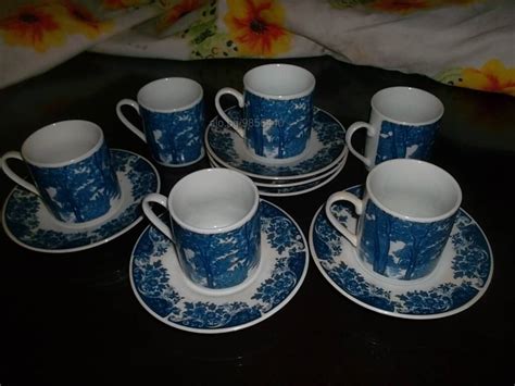 Сервиз за кафе Съдове Сервизи Прибори Бургас Сервиз за кафе не исползван може и за