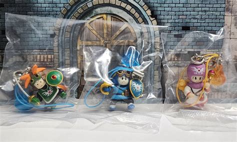 【未使用】絶版品ドラゴンクエスト キャラクターマスコットコレクション ロト編 未開封品3種セット ドラゴンクエスト25周年記念グッズの落札情報