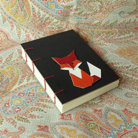 Foxy Notebook Kinds Of Fabric Etsy Notebook