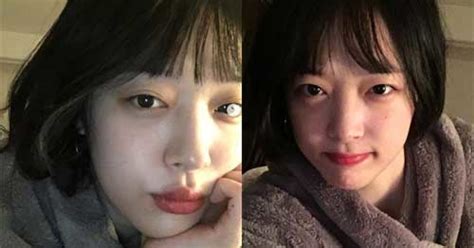 설리 버섯머리로 변신 버섯돌이 M★sns