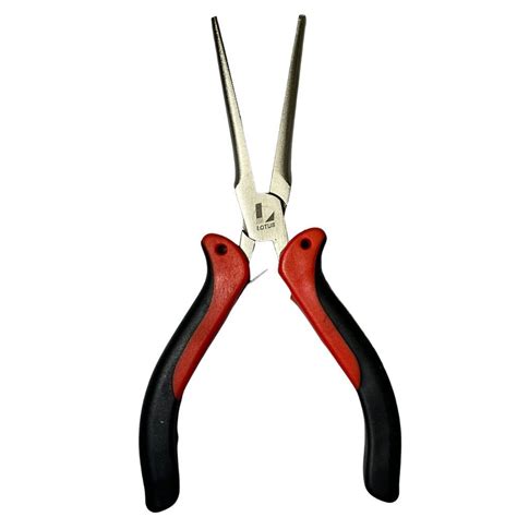 Mini Alicate Bico Longo Cromo Vanádio 6 Lotus Bazar Ouro E Prata