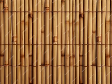 Premium Photo Bamboo Pattern Texture Background