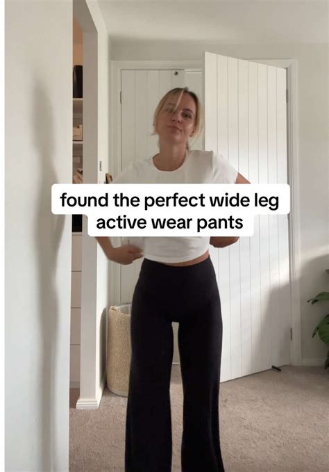 Wide Leg Active Pants The New Trend For Comfort Tiktok