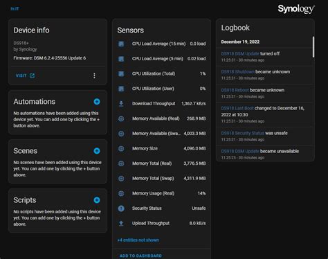 how to get device info into lovelace template frontend home