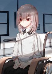Wheelchair Zerochan Anime Image Board