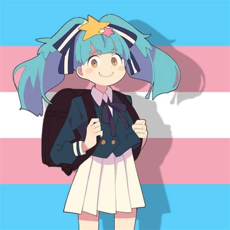 Lily Hoshikawa Trans Pride Profile Picture Zombie Land Saga Trans Pride Profile Picture