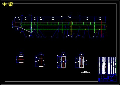 50 10t双梁中轨箱型桥式起重机设计【5张cad图纸 说明书】 Autocad 2004 模型图纸下载 懒石网