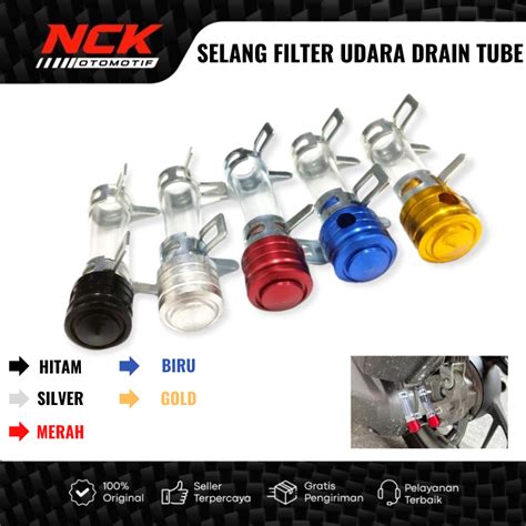 Jual SELANG FILTER TUBE DRAIN SELANG PEMBUANGAN FILTER UDARA MOTOR