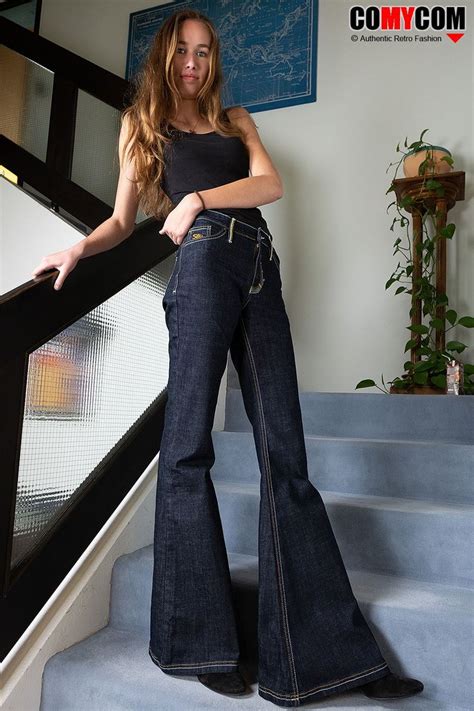 Dark Blue Jeans Schlaghose F R Damen Schlaghose Modestil Boho Kleidung