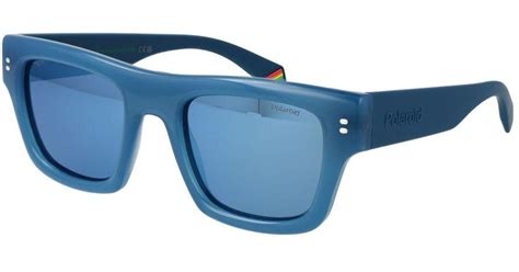 Polaroid Blue Plastic Sunglasses For Men Lyst Uk