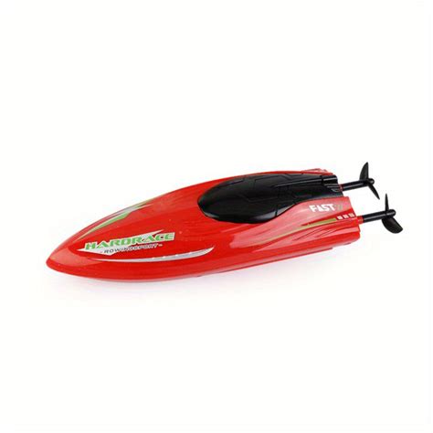 Remote Control Stunt Boat 360 Rotate Double Sided Fast And Slow Red