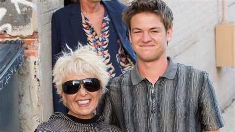 Roseanne Barr Makes Rare Appearance With Son Buck In La