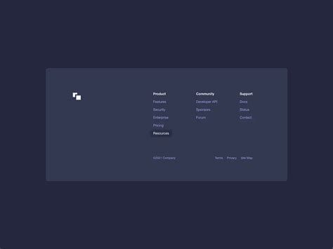 Footer Ui Designs Themes Templates And Downloadable Graphic Elements