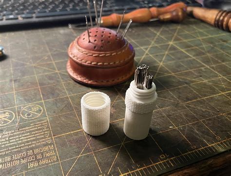 segmented needle container by mitchell download free stl model