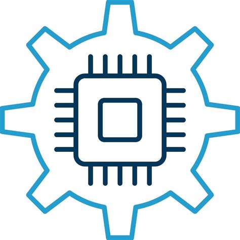 Circuit Line Blue Two Color Icon 42933453 Vector Art At Vecteezy