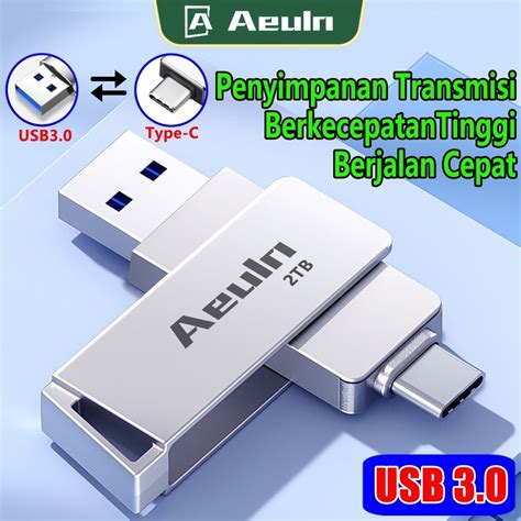 Jual Type C Flashdisk 1tb2tb Otg Usb30 Type C Kecepatan Tinggi Usb