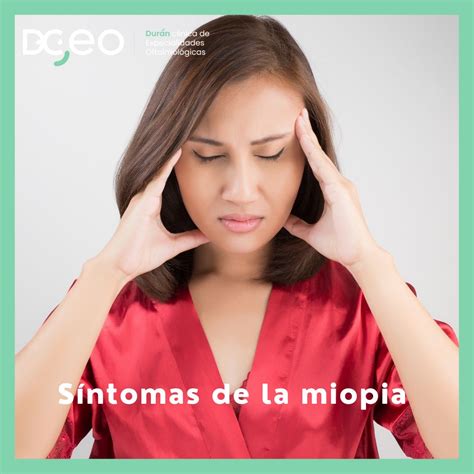 ¿conoces Los Síntomas Más Comunes De La Miopía • Clínica Oftalmológica