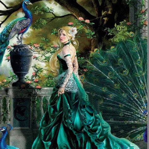 Peacock Lady Etsy