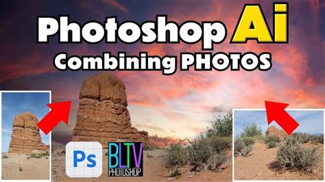 Photoshop Ai Combine PHOTOS Using Generative Fill And Sky Replacement