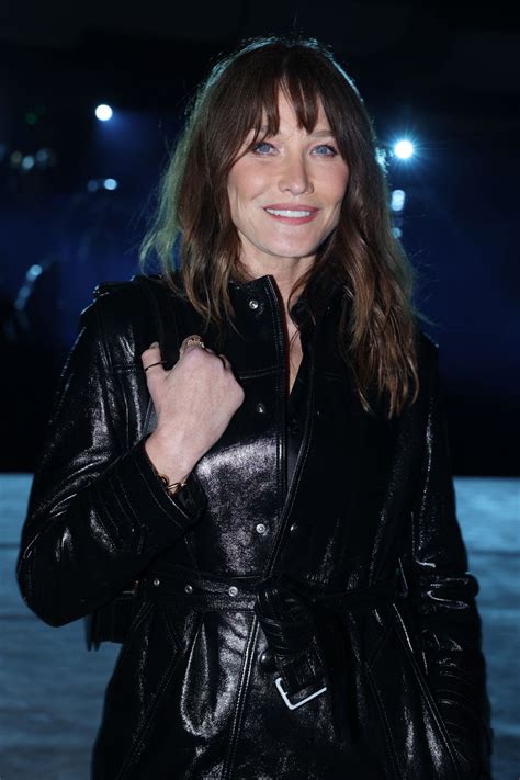 CARLA BRUNI At Ami Alexandre Mattiussi FW Show In Paris HawtCelebs